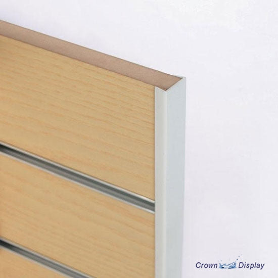 Crown Display - PVC Slatwall End Cap – Crown Display UK
