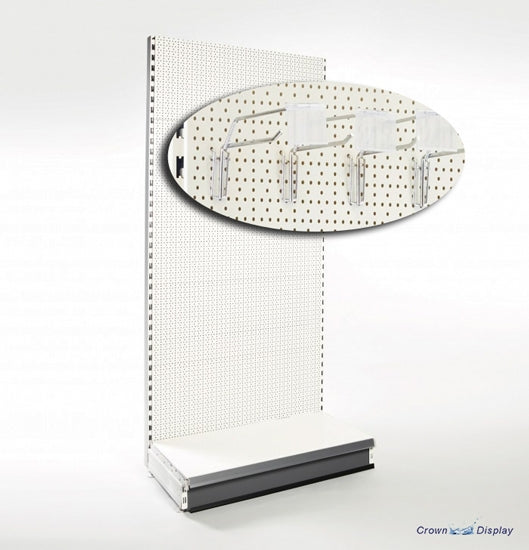 Crown Display - Perforated Wall Bay (665mm wide) – Crown Display UK