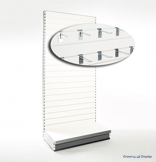 Crown Display - Slatwall Bay (1000mm wide) – Crown Display UK