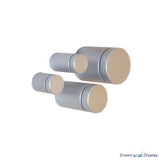 Aluminium Standoff 13mm x 13mm - Satin (7232213B) – Crown Display UK