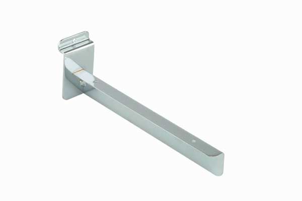 Chrome Wood Shelf Brackets – Crown Display UK