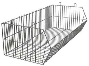 Chrome Stacking Baskets – Crown Display UK